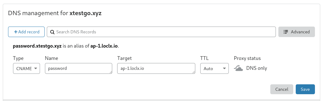 Access Localhost Keepass | LocalXpose Docs