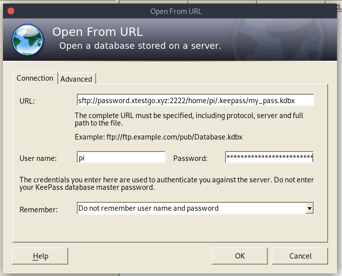 Access Localhost Keepass | LocalXpose Docs