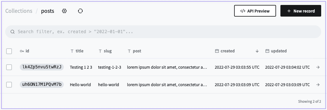 Expose Pocketbase Backend | LocalXpose Docs
